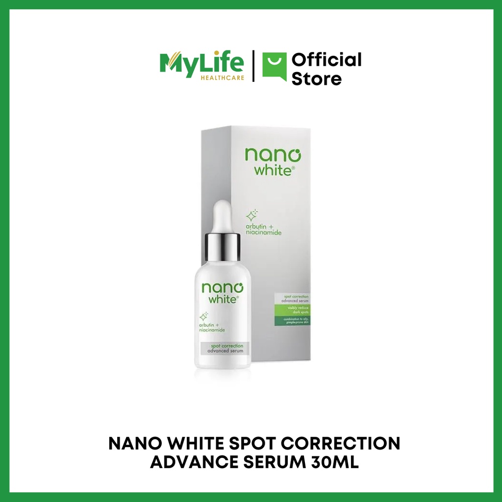 NANOWHITE SPOT CORRECTION ADVANCED SERUM 30ML | Shopee Malaysia