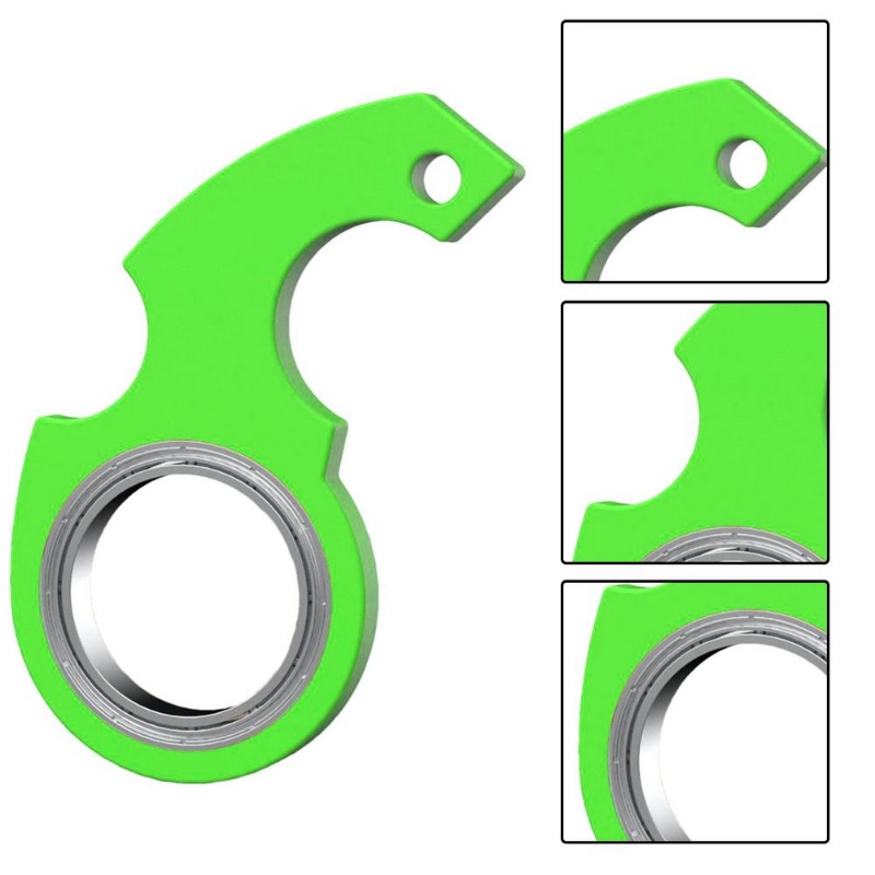 [ Featured ]Creative Fidget Spinner Toy Keychain Turntable Spinner ...
