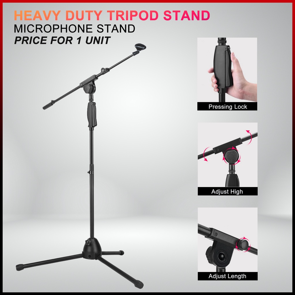 Microphone Stand Stage Stand for Microphone Boom Floor-type Mic stand ...