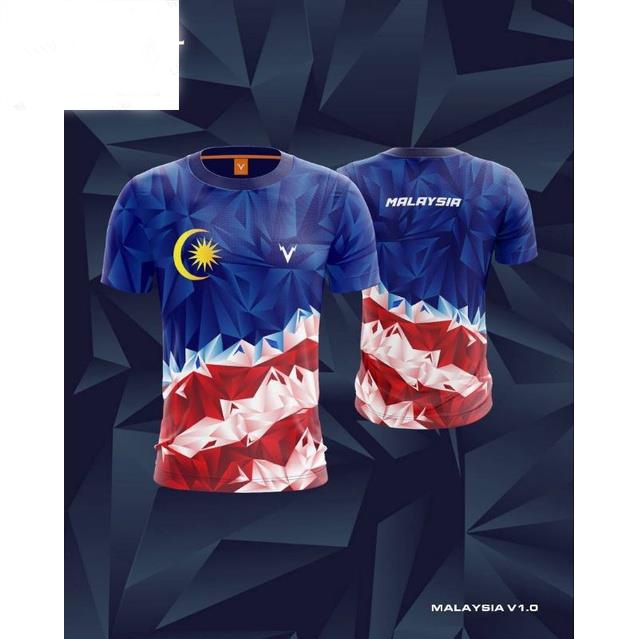 Baju Malaysia Merdeka Jersi Merdeka Corak Premium (MALAYSIA MERDEKA 66 ...