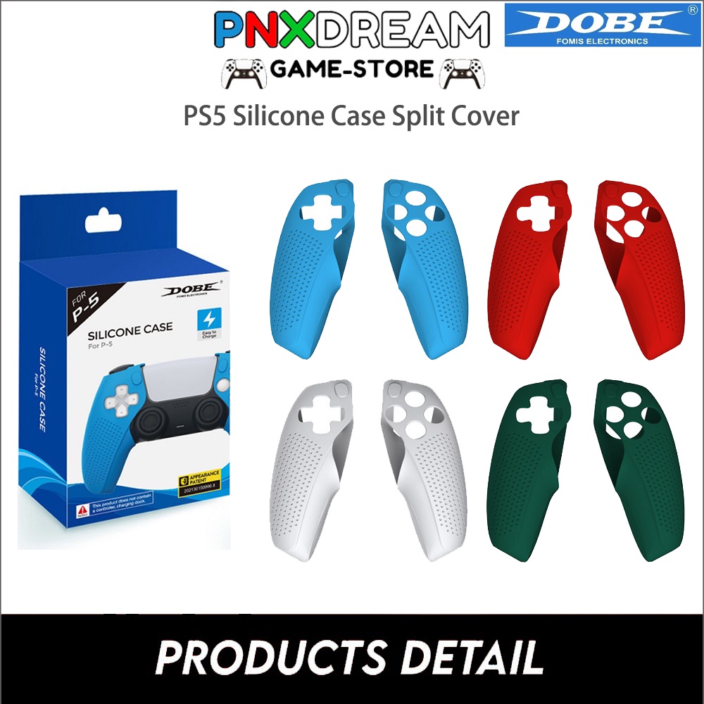 DOBE PS5 Dockable Silicone Case Split Cover Soft Casing For DualSense5 ...