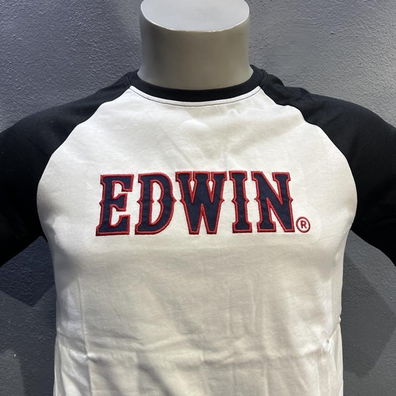 🔥NEW ARRIVALS🔥 EDWIN MEN’S SIGNATURE LOGO EMBROIDERED T-SHIRT ( 7480 ...