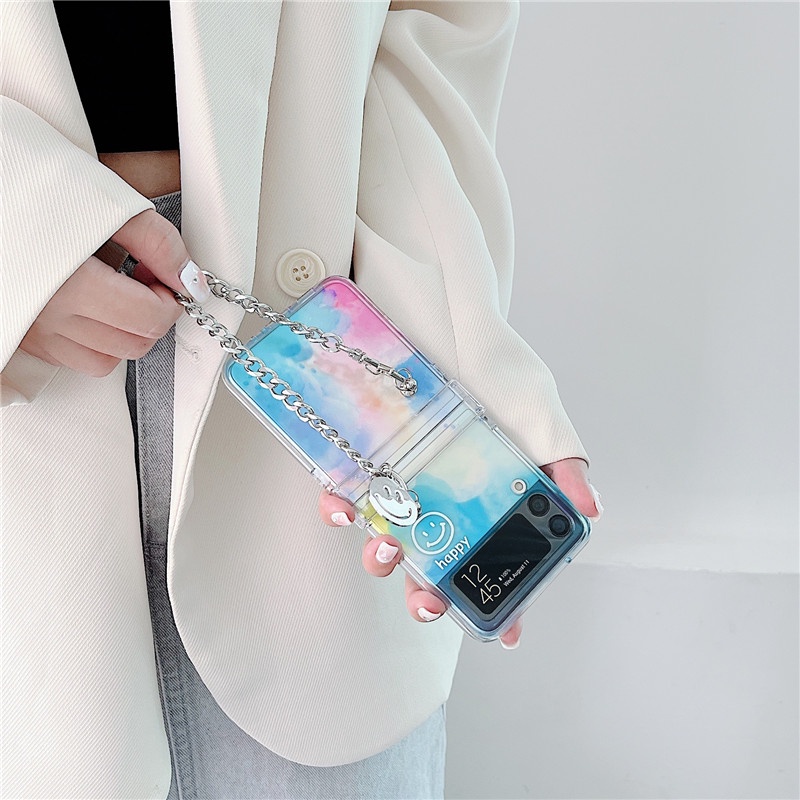 3in1 Cartoon Pattern Printed Transparent Hinge Protection Casing ...