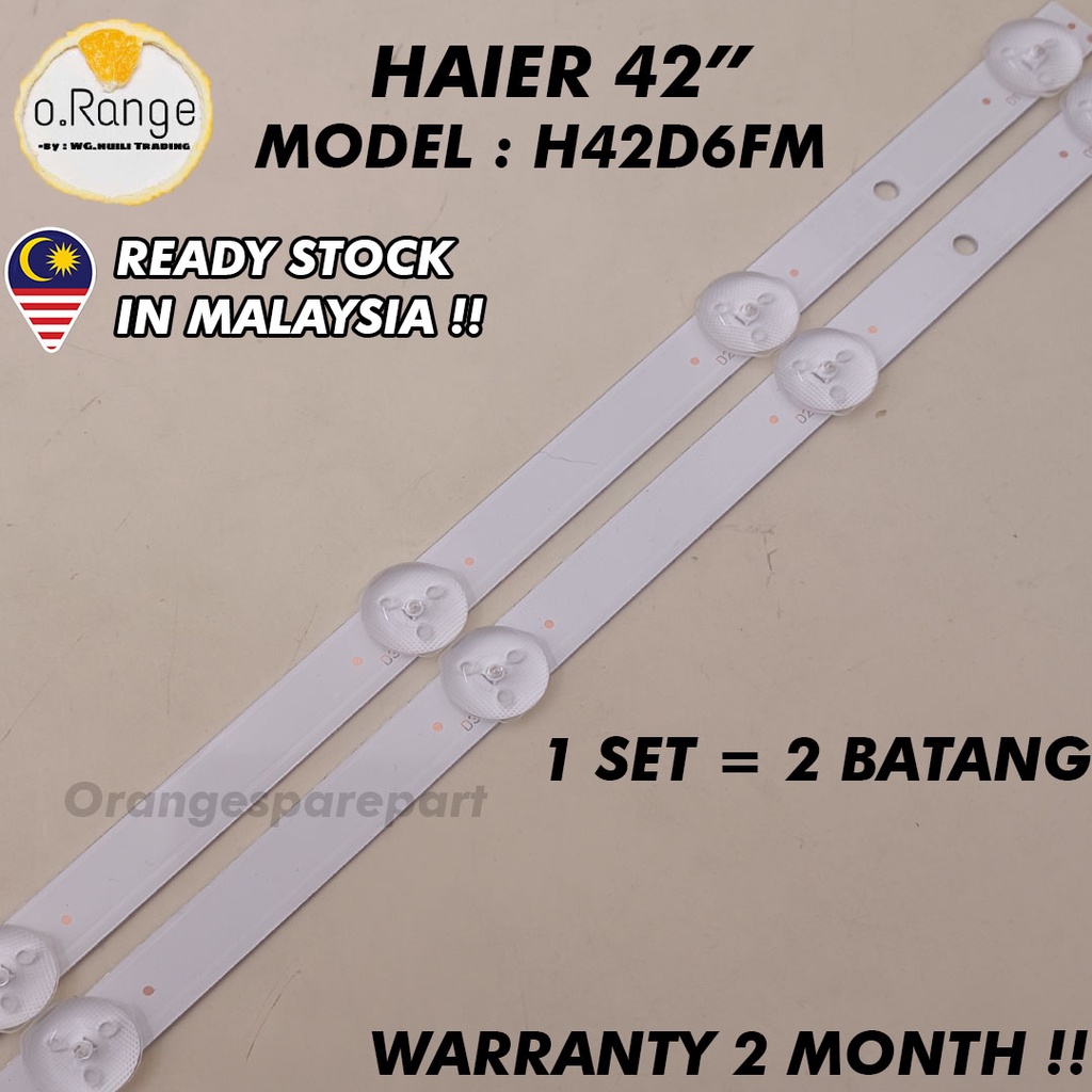 H42D6FM HAIER 42" LED TV BACKLIGHT (LAMPU TV) HAIER 42 INCH LED TV ...