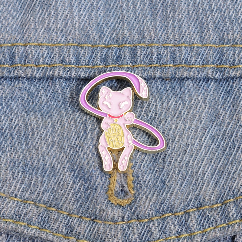 Pokemon Enamel Pins Cartoon Pocket Monster Gengar Pikachu Pin Anime ...