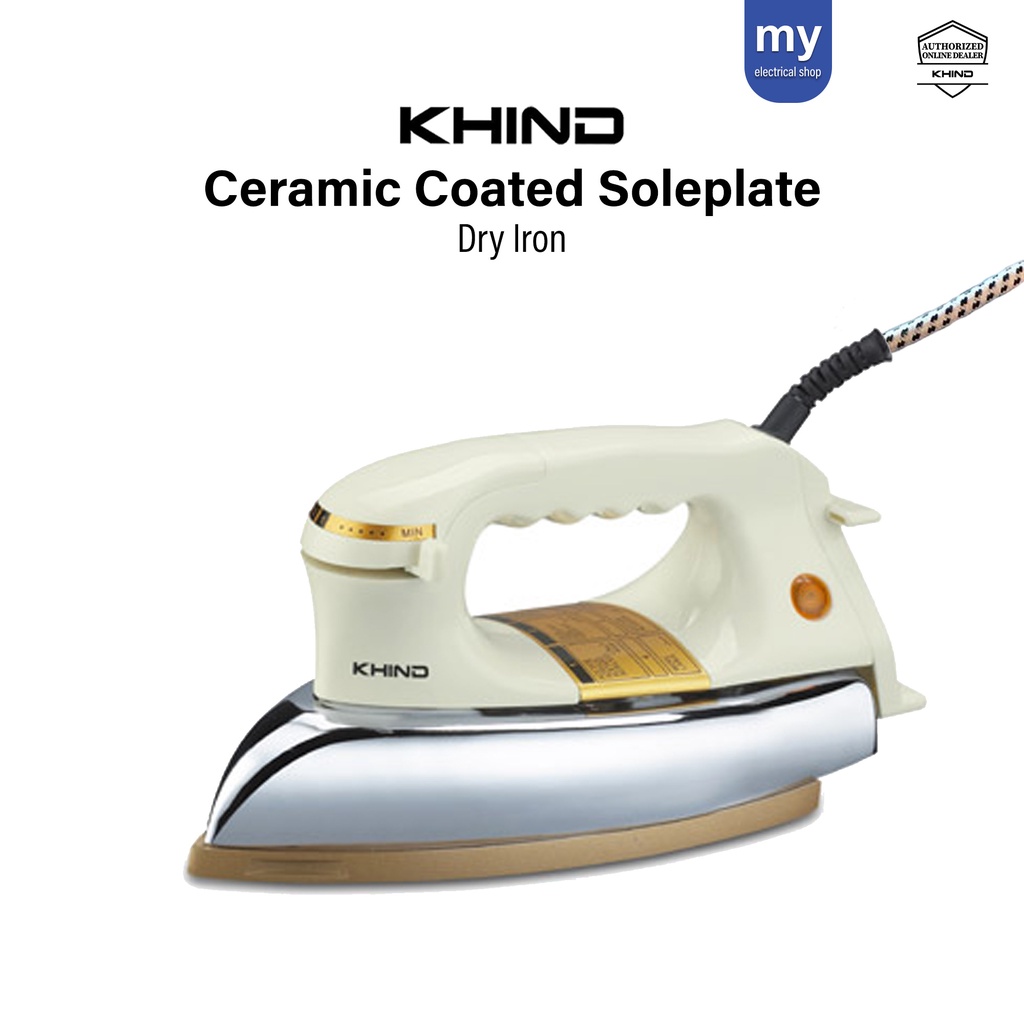 Khind EI303 Electric Dry Iron 2KG 1200W Berat Heavy | Shopee Malaysia