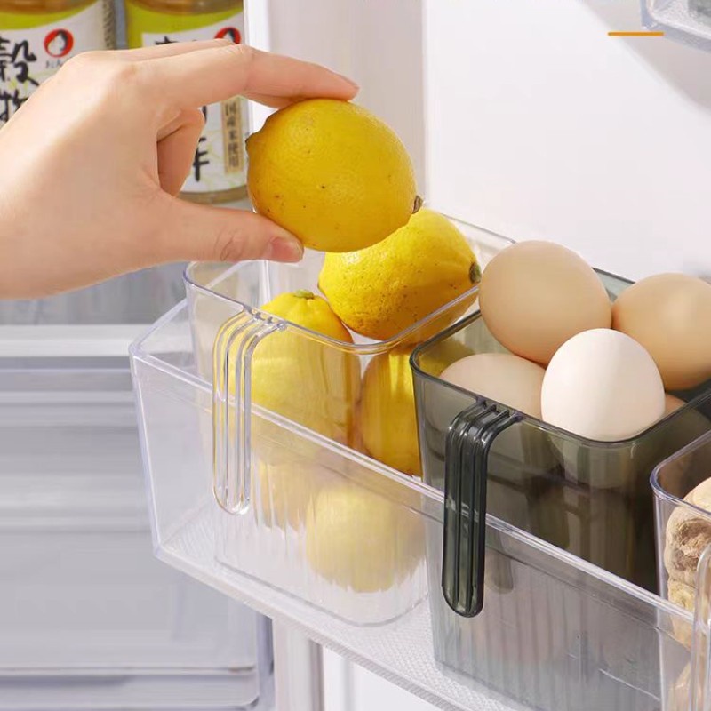 【PLAYFUL】 Portable Refrigerator Storage Box Transparent Refrigerator ...