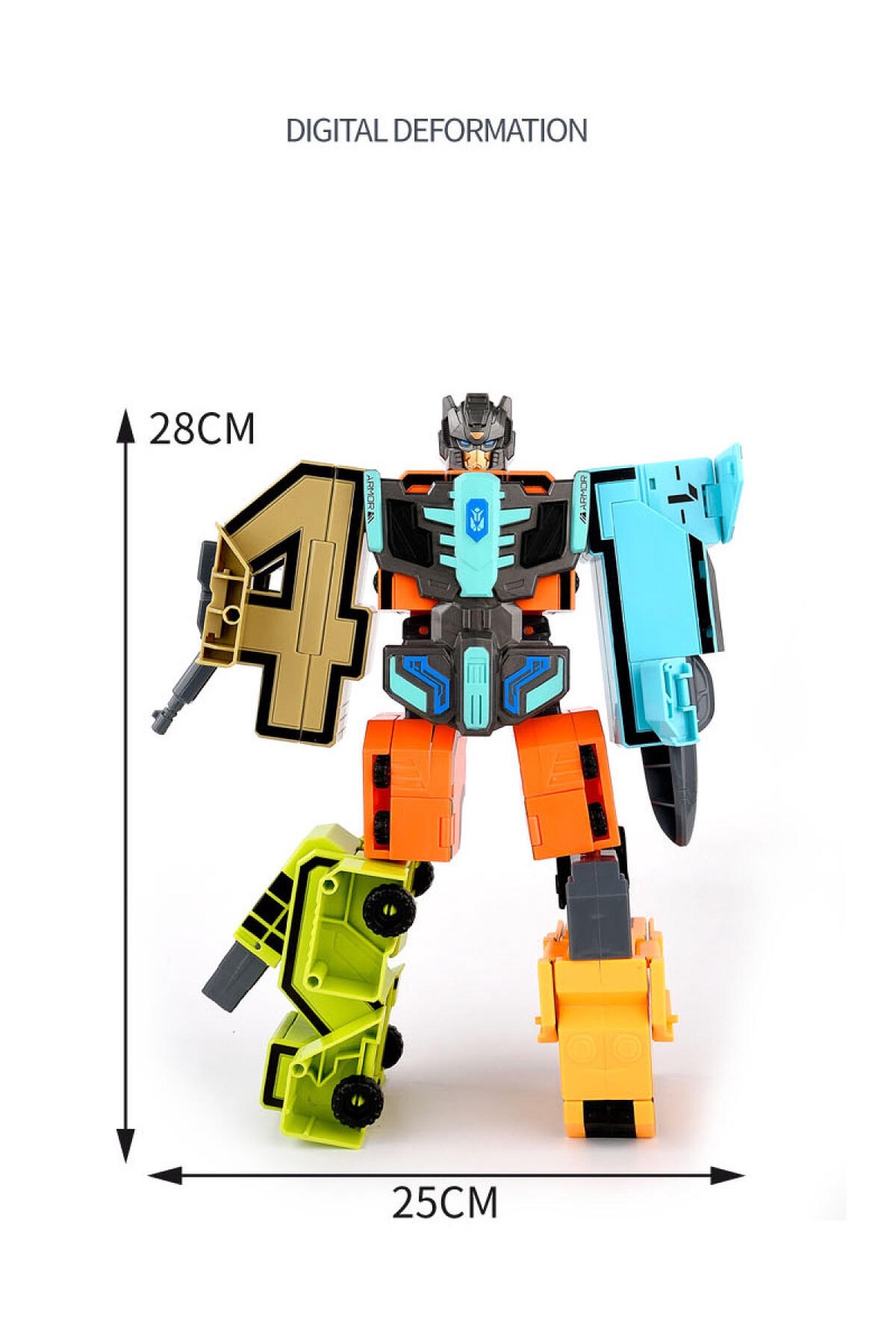 A0257 Digital Transformation Children's Toys Wholesale King Kong ...