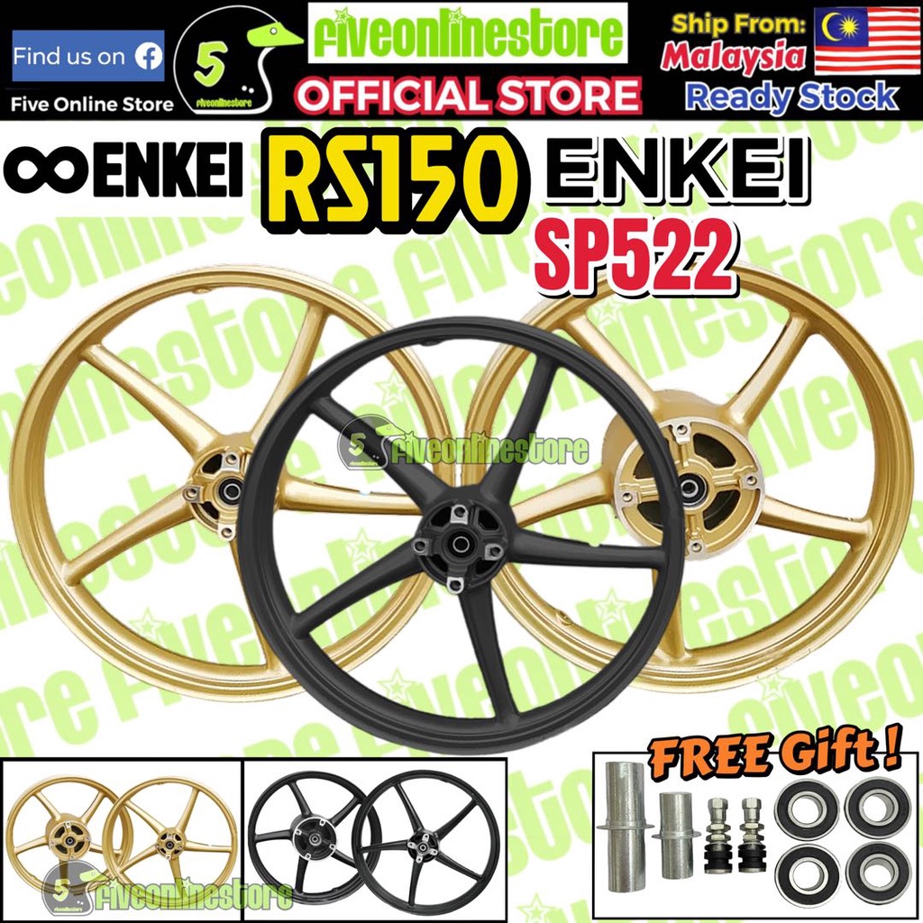 RS150 SP522 ENKEI Sport Rim RSX150 With Disc PNP 1.6/1.85 SIAP Free ...