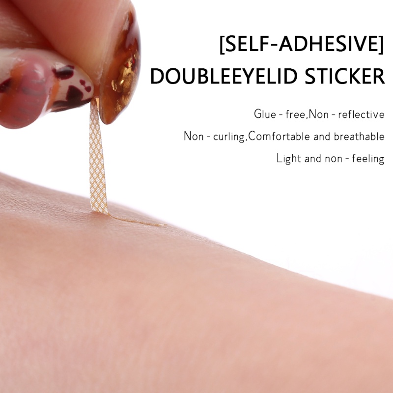 Matte Slim Lace Double Eyelid Patch Waterproof And Sweat Resistant Self ...