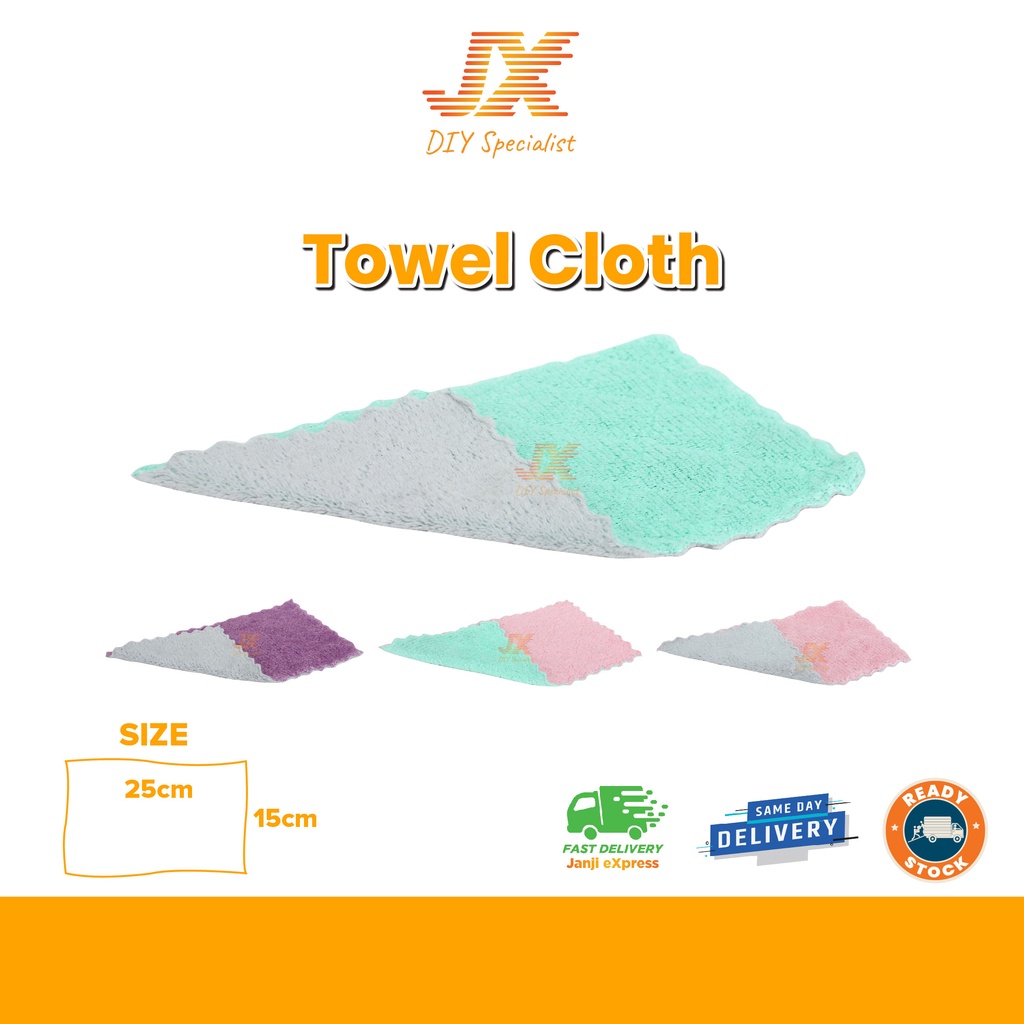 Super Absorbent Double Side Cleaning Cloth Hand Washing Cloth Kitchen ...