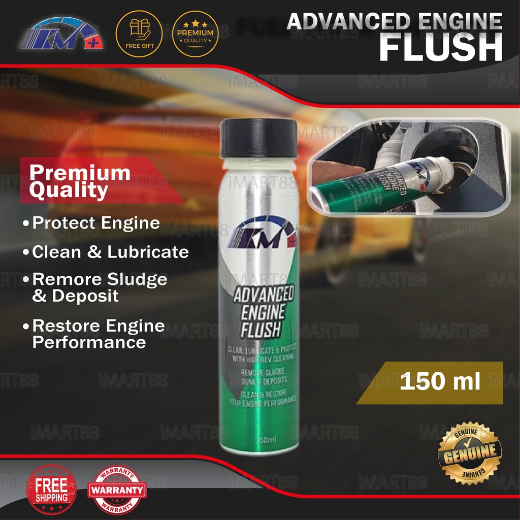 KM+ Advanced Universal Engine Flush Engine Cleaner Engine Treatment ...