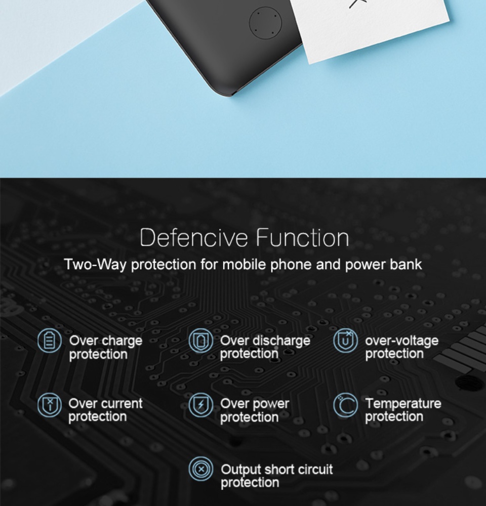 Pineng PN-973 10000mAh Li-ion Polymer 2 Input / 1 Output Extremely Slim ...