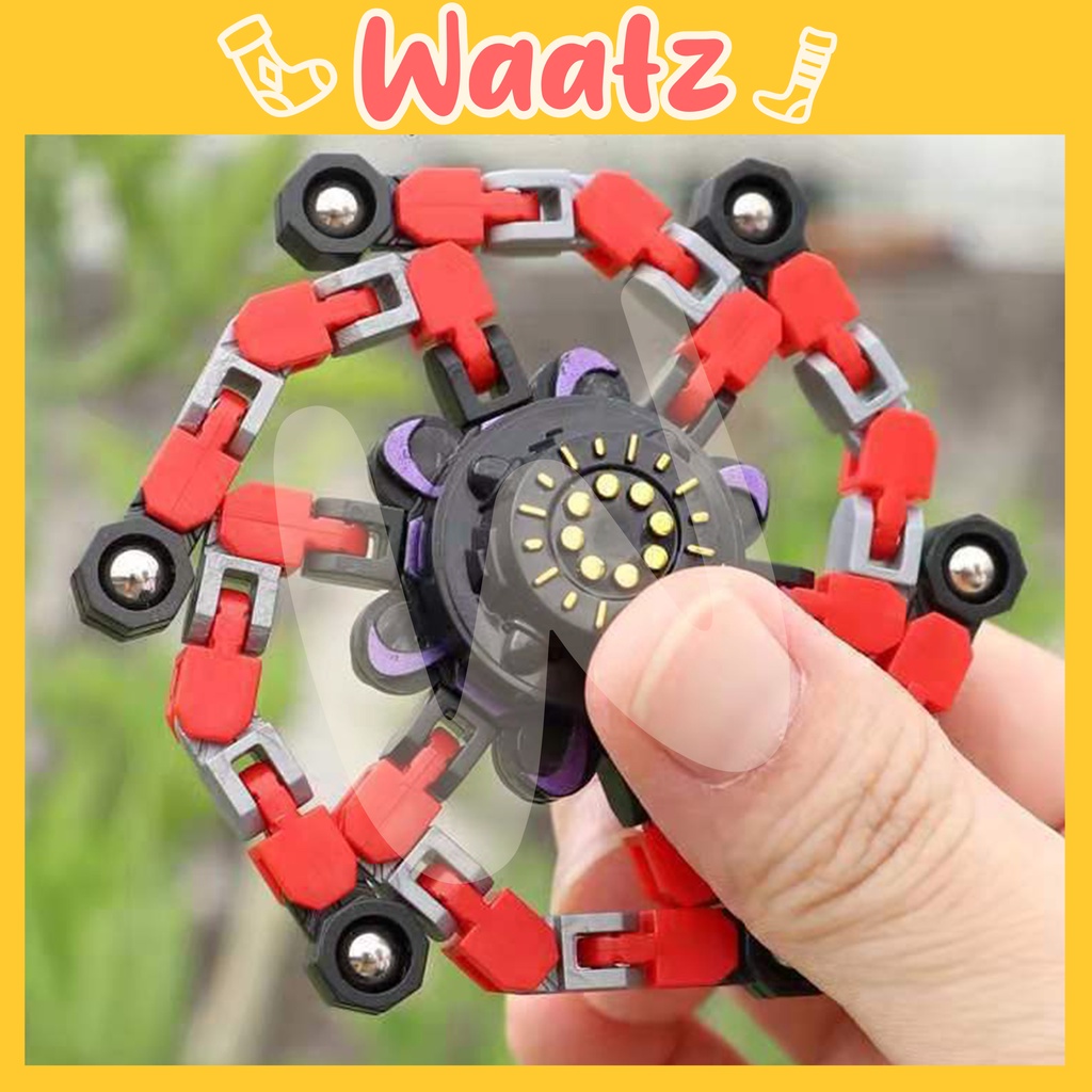(TOY36) Unique Cool 360 Degree Rotation FIDGET SPINNER Tri-Spinner ...