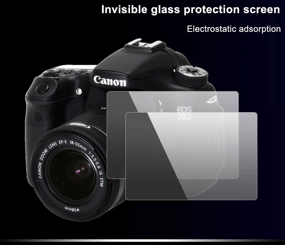 Tempered Glass Film Camera LCD Screen Protector Guard For Sony ZV1 ...