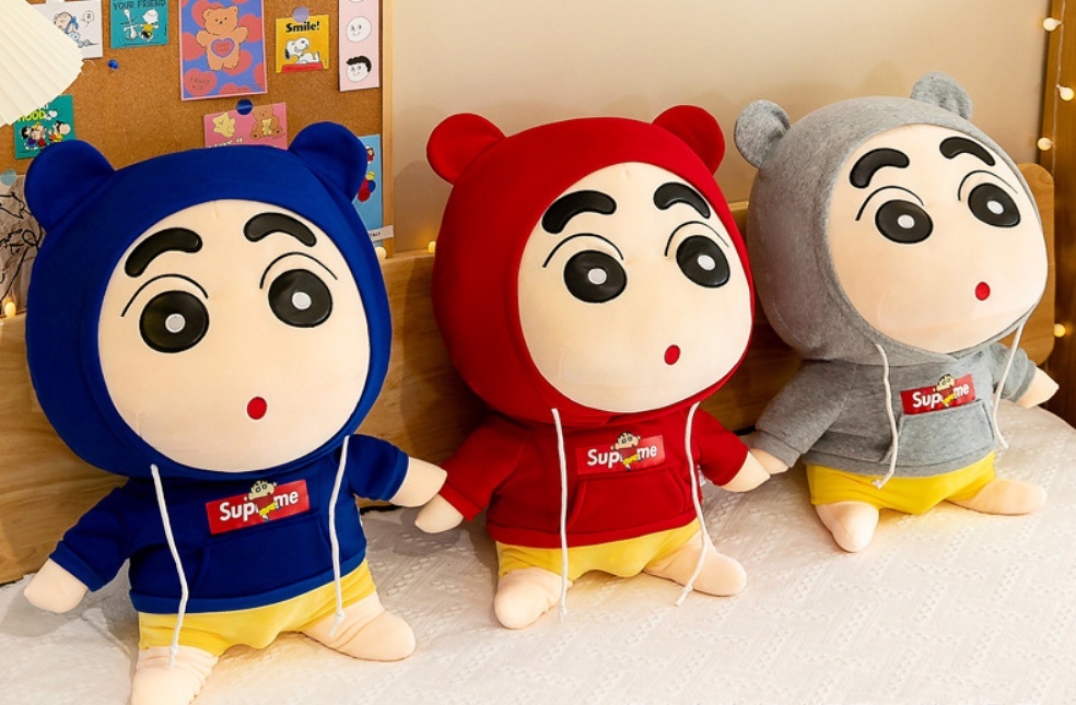 Crayon ShinChan Supreme 65cm Elastic PU Eyes Soft Toys Plush Stuffed ...