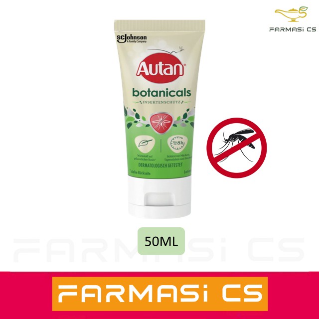 Autan Botanicals Lotion Mosquito Repellant 50ml EXP:01/2027 [ Deet Free Losyen Penghalau Nyamuk ...