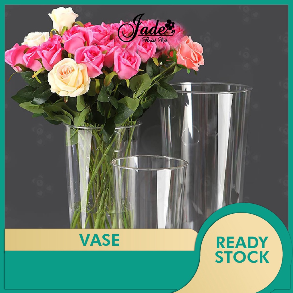 HIGH QUALITY PLASTIC VASE / PASU TINGGI PLASTIK / PLASTIK PASU POKOK ...