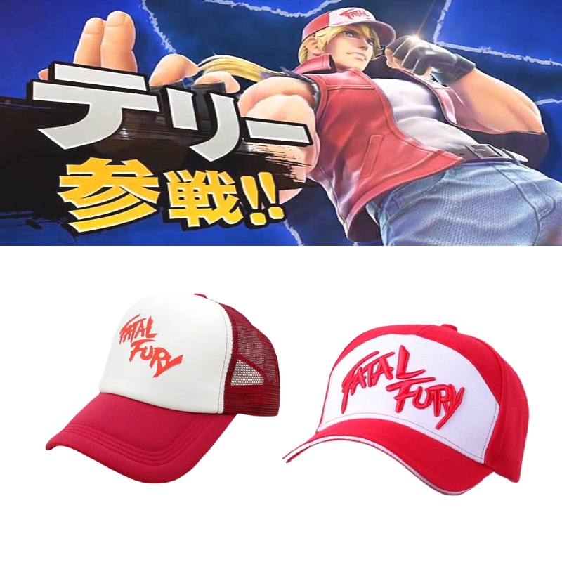 gAME KOF Fatal Fury Terry Bogard Embroidered Baseball Hat The King Of ...