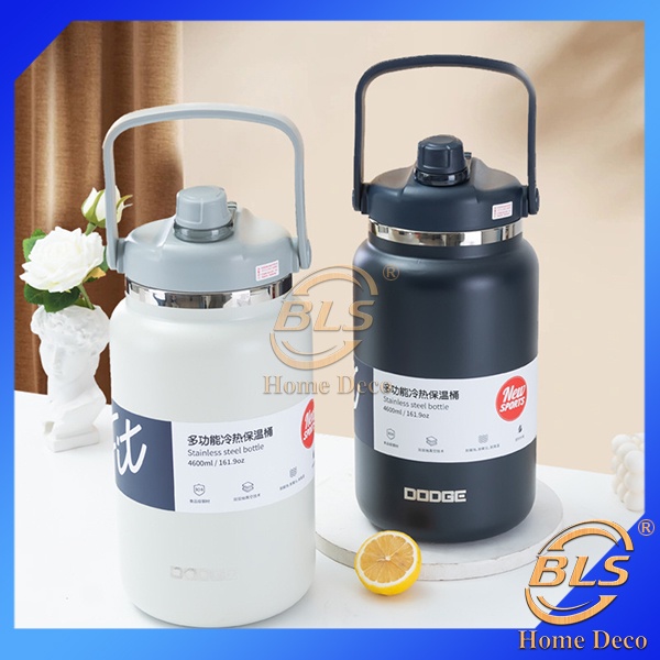 3.0L / 4.6L Dodge Stainless Steel Vacuum Flask Super Large Insulated ...