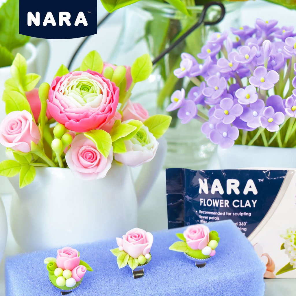 **Thailand No.1** Nara Professional Clay - Flower Clay 250 gram (En71 ...