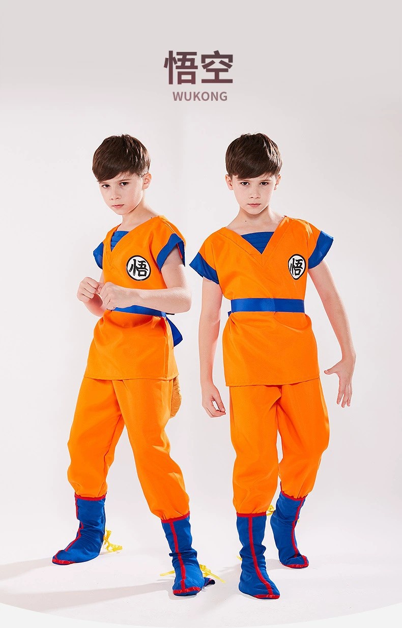 Kids Anime Z Son Goku Cosplay Costumes Carnival Suit goku Sun Fancy ...