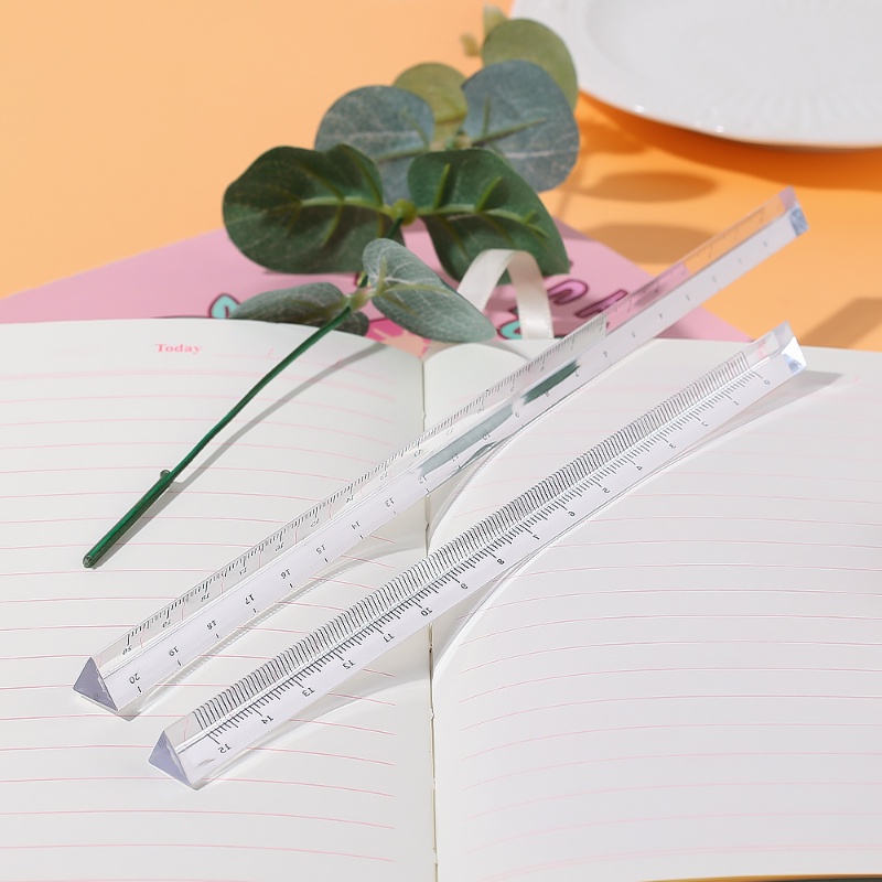 15 / 20cm Student Drawing Straightedge Exam Office Ruler Plastic ...
