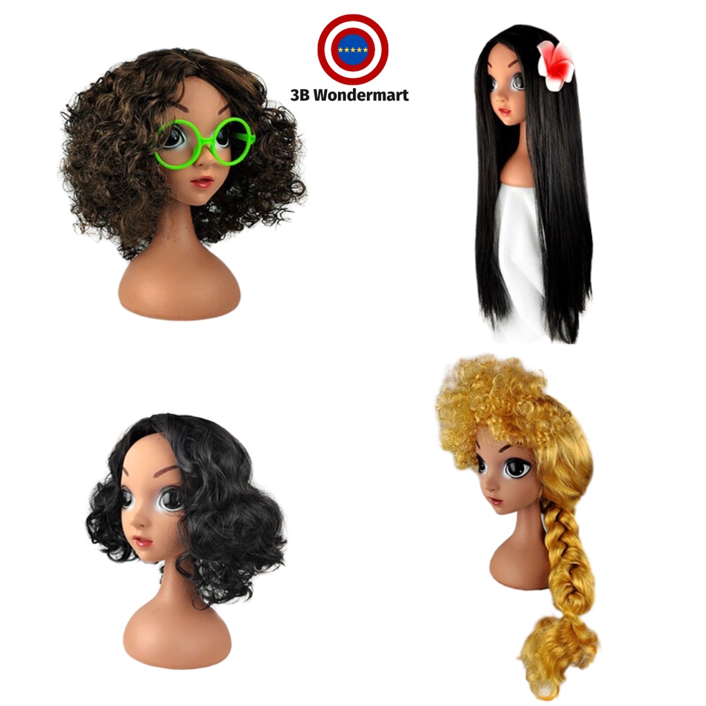 Encanto Cosplay Wig Dress Up Props Isabella Bruno Pepa Mirabel Wigs Set ...