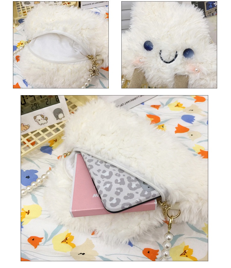 Cute clouds small bag female new Korean ulzzang crossbody cartoon bag ...