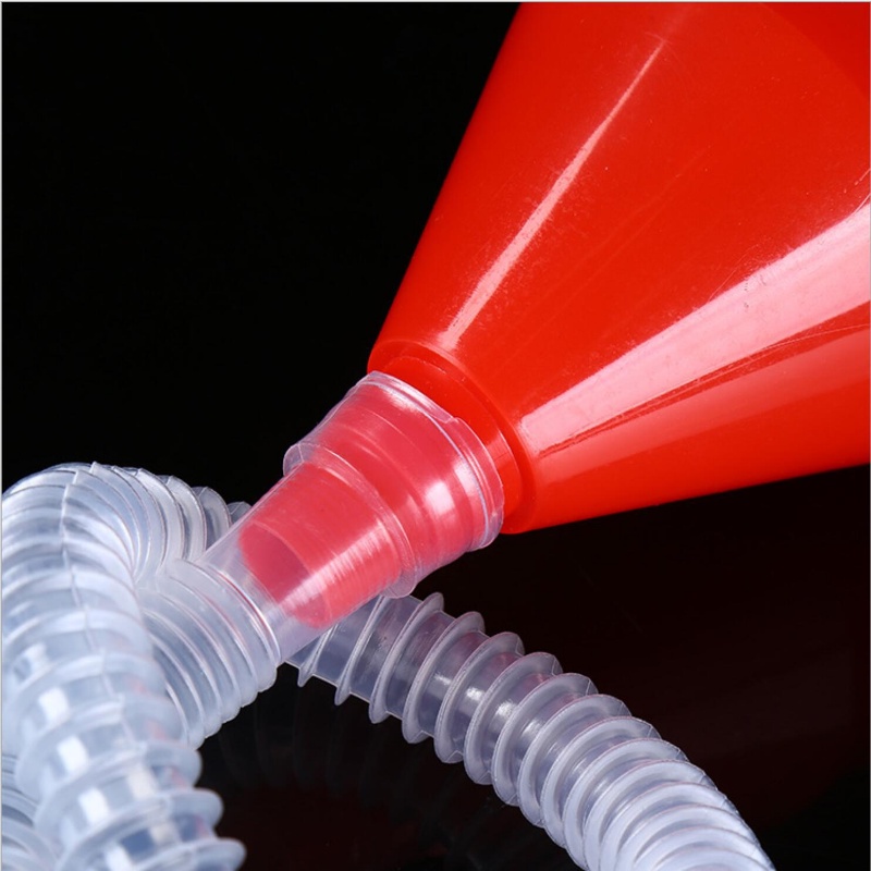 Car Refueling Funnel Telescopic Extended Pipe Funnel Detachable Hose ...