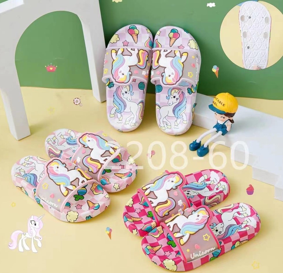 BCT-Selipar Budak Perempuan Sadal Budak Perempuan Kids Summer Cartoon ...