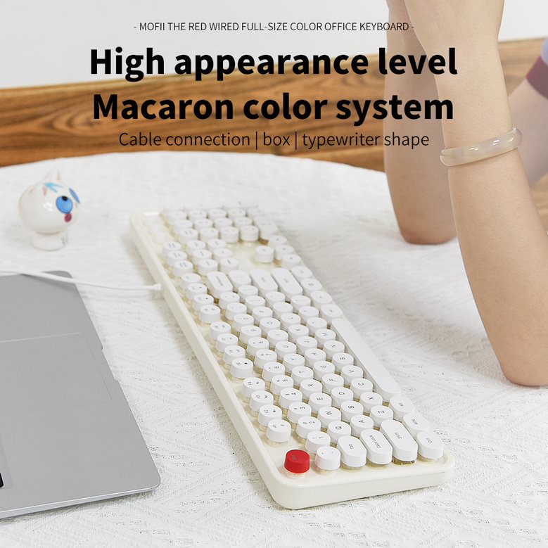 MOFII Sweet Wired Keyboard - Best choice for Gifts / Present PC Laptop ...