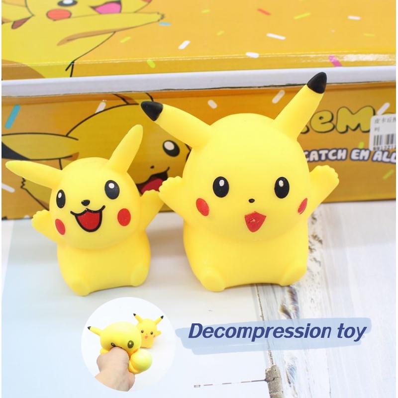 Toy Pikachu Squishy For All Ages Adults And Children | Shopee Malaysia