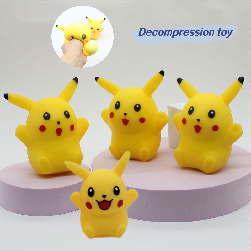 Toy Pikachu Squishy For All Ages Adults And Children | Shopee Malaysia