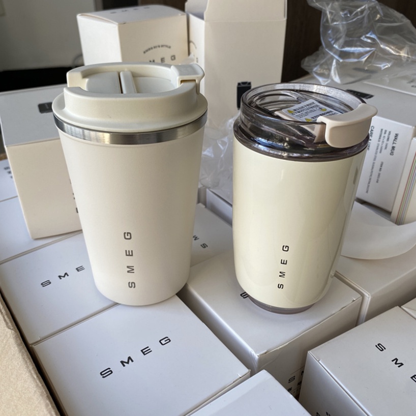 👍🏻fast Shiping👍🏻 Smeg Insulated Cup 320ml Portable Accompanying Cup