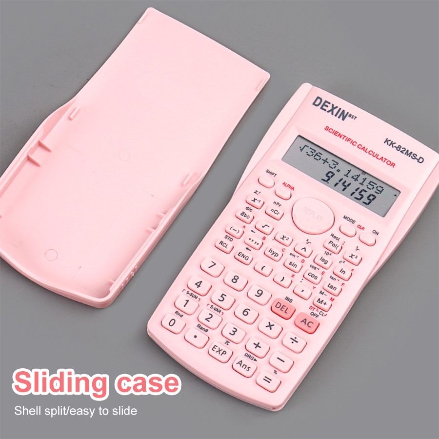 Multi-color Multifunctional Scientific Digital Calculator Portable Exam ...