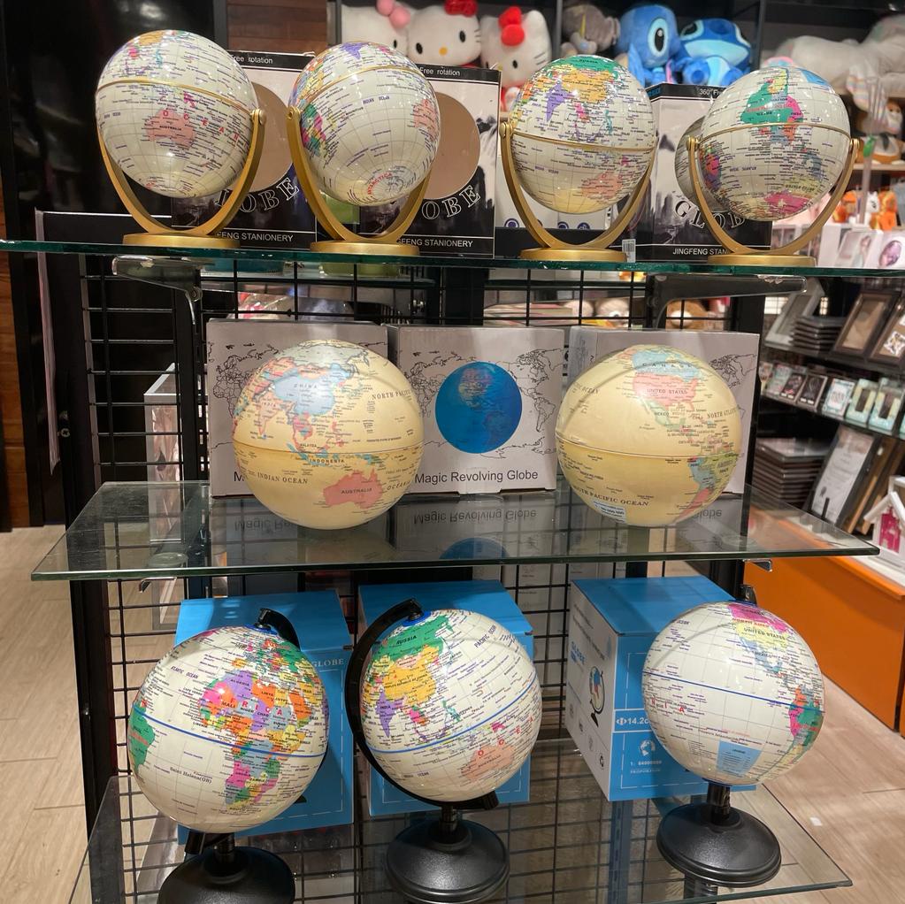 Home Decor 360 Degree Turnable World Globe Part 1 Series | Shopee Malaysia