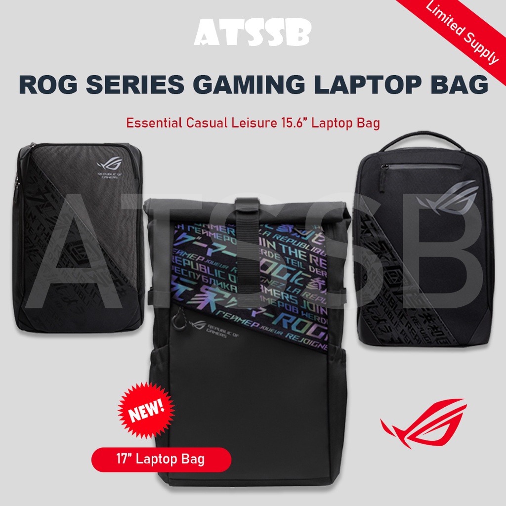 ATSSB New Essential 15.6 Inch Laptop Backpack Travel Beg Laptop Sling ...