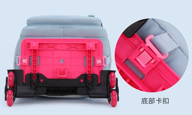 (B638) 44cm - 6 Wheels Trolley Primary School Bag Beg Sekolah Beroda ...