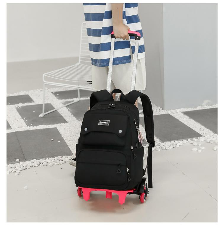 (B638) 44cm - 6 Wheels Trolley Primary School Bag Beg Sekolah Beroda ...