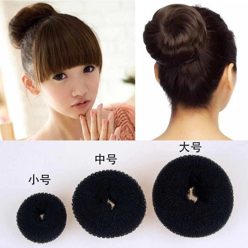 🔥READY STOCK🔥Hair Bun Sponge Hair Donut Bun Sanggul Rambut Donut ...