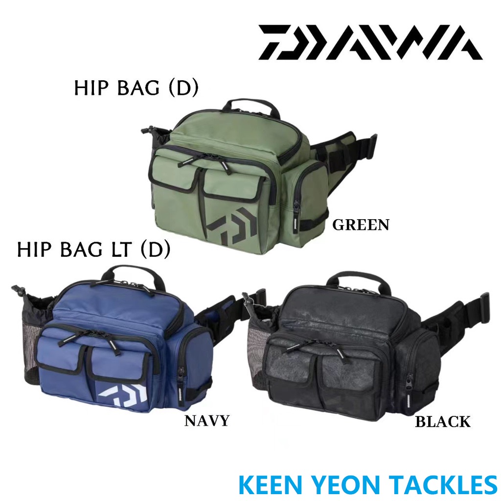 DAIWA FISHING TACKLE BAG ( HIP BAG (D)/ HIP BAG LT (D) ) | Shopee Malaysia