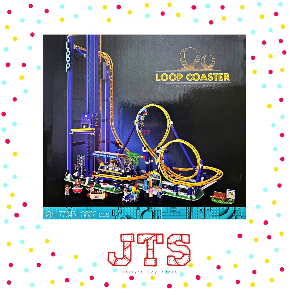 OEM ICONS Loop Coaster 3822pcs 77045 Roller Coaster Block Toys ...