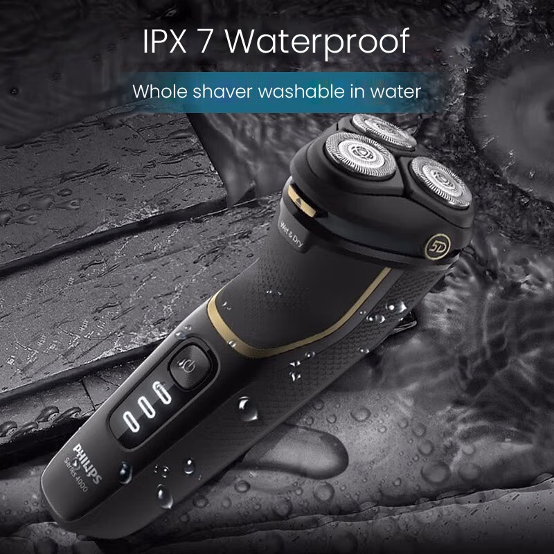 Philips Shaver for Men PowerCut System S4303 IPX7 Waterproof Shaver ...