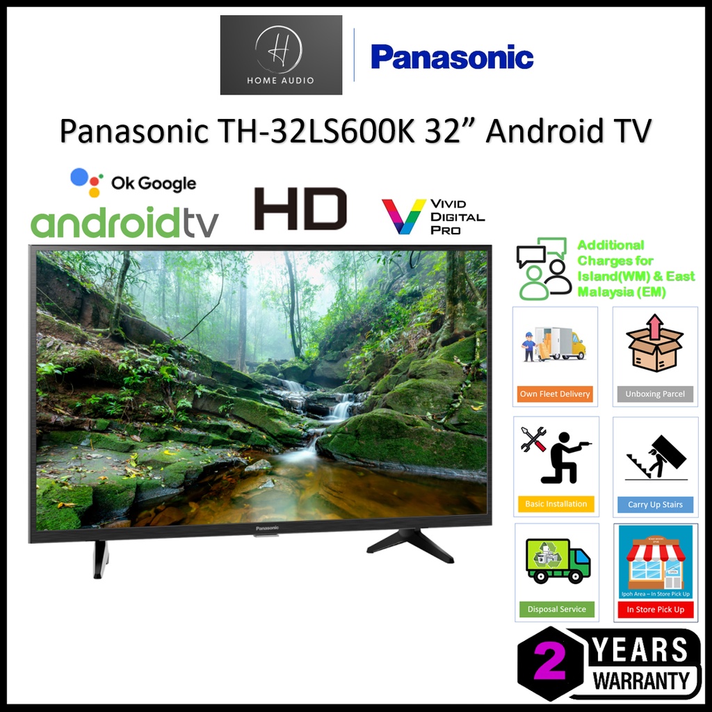 Panasonic TV 32 Inch Android LED TV - TH32LS600K | Shopee Malaysia