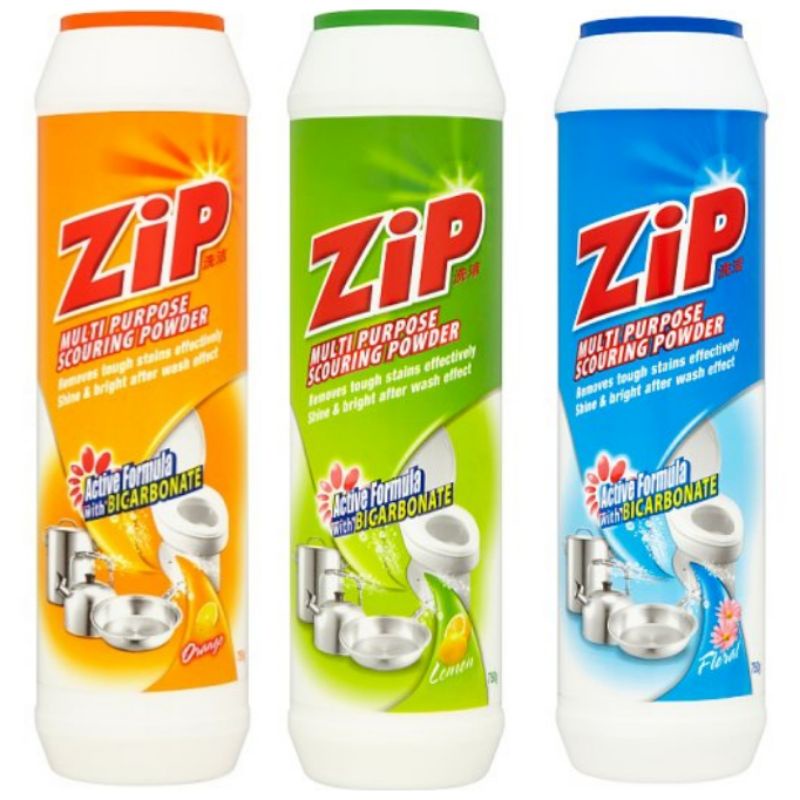 ZIP POWDER CLEANER (FLORAL/ ORANGE/ LEMON) 750G | Shopee Malaysia
