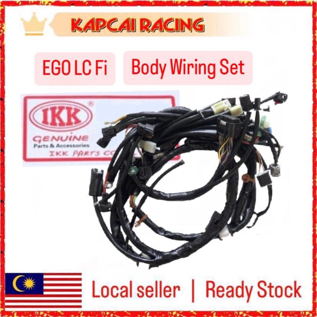 YAMAHA EGO-LC Fi EGO LC Fi EGOLC Fi FUEL INJECTION HARNESS BODY WIRING ...