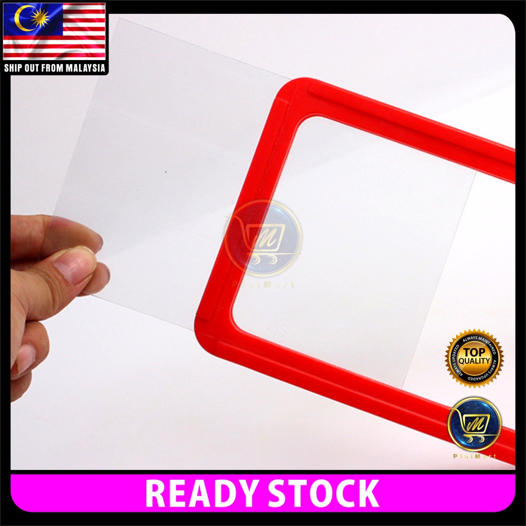PlatMart - [READY STOCK] Magnetic Label Board Warehouse Sign Shelf ...