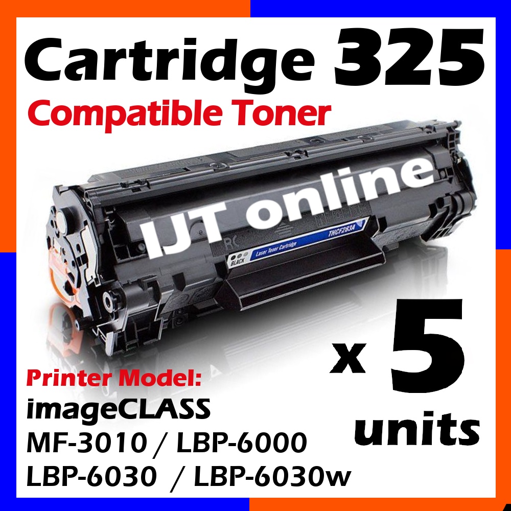 5x Compatible Canon Cartridge 325 Cart CRG 325 MFP ImageClass MF3010 ...
