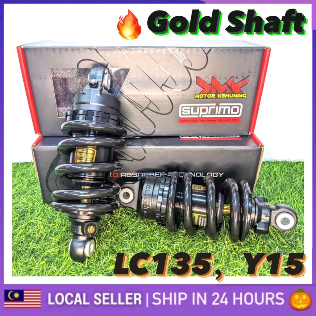 LC135 Y15zr Y16 Suprimo Monoshock Absorber Adjustable Y16zr Y15 LC135 135LC LC 203MM 205MM GOLD ...